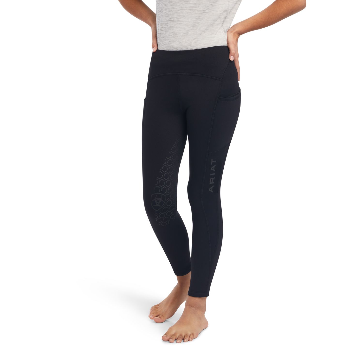 Ariat Venture Thermal Half Grip Reitleggings Kinder | Horse Shop